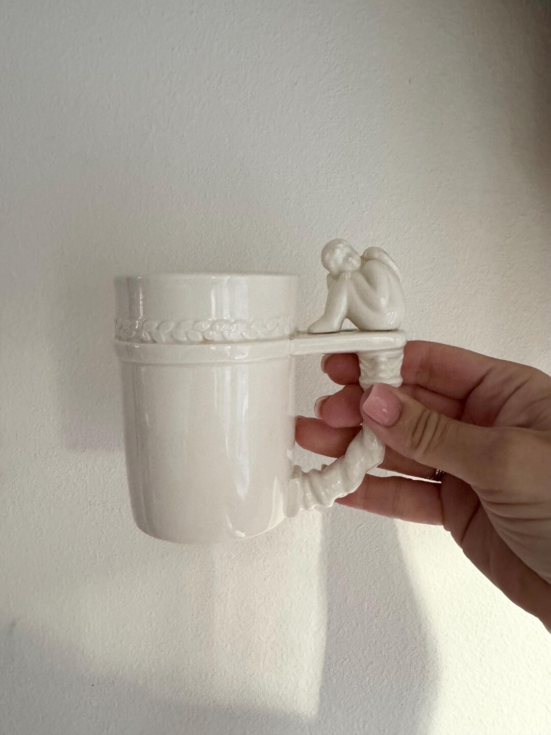 Vintage Angel Coffee Mug. Mcconnell Talus Corp Angel Mug. 1994. Seated ...