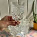 Vintage Anchor Hocking Wexford Crystal Pattern Glassware, Set of 10 ...