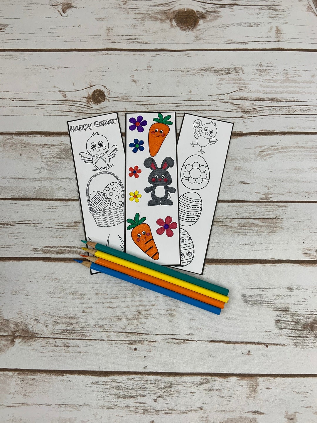 Printable Easter Bookmarks, Bookmarks for Kids, Printable Bookmark ...