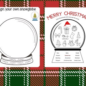 Printable Christmas Activities, 24 Pages, Christmas Activity Bundle ...