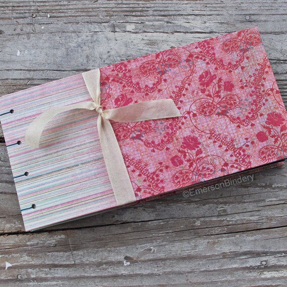 Items similar to Recycled Mail Envelopes, Red Roses Journal, 8x4, READY ...