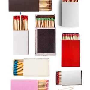 Matchbox Template - Etsy