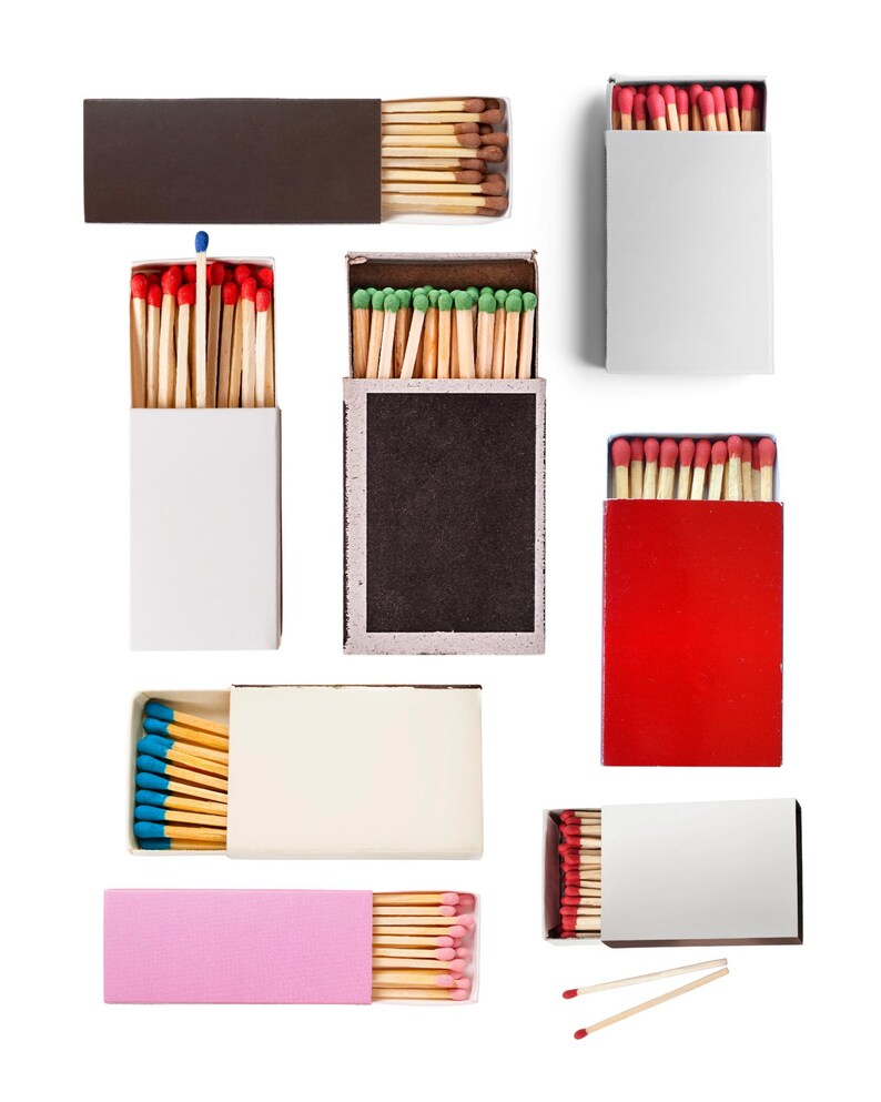 Matchbox Template - Etsy