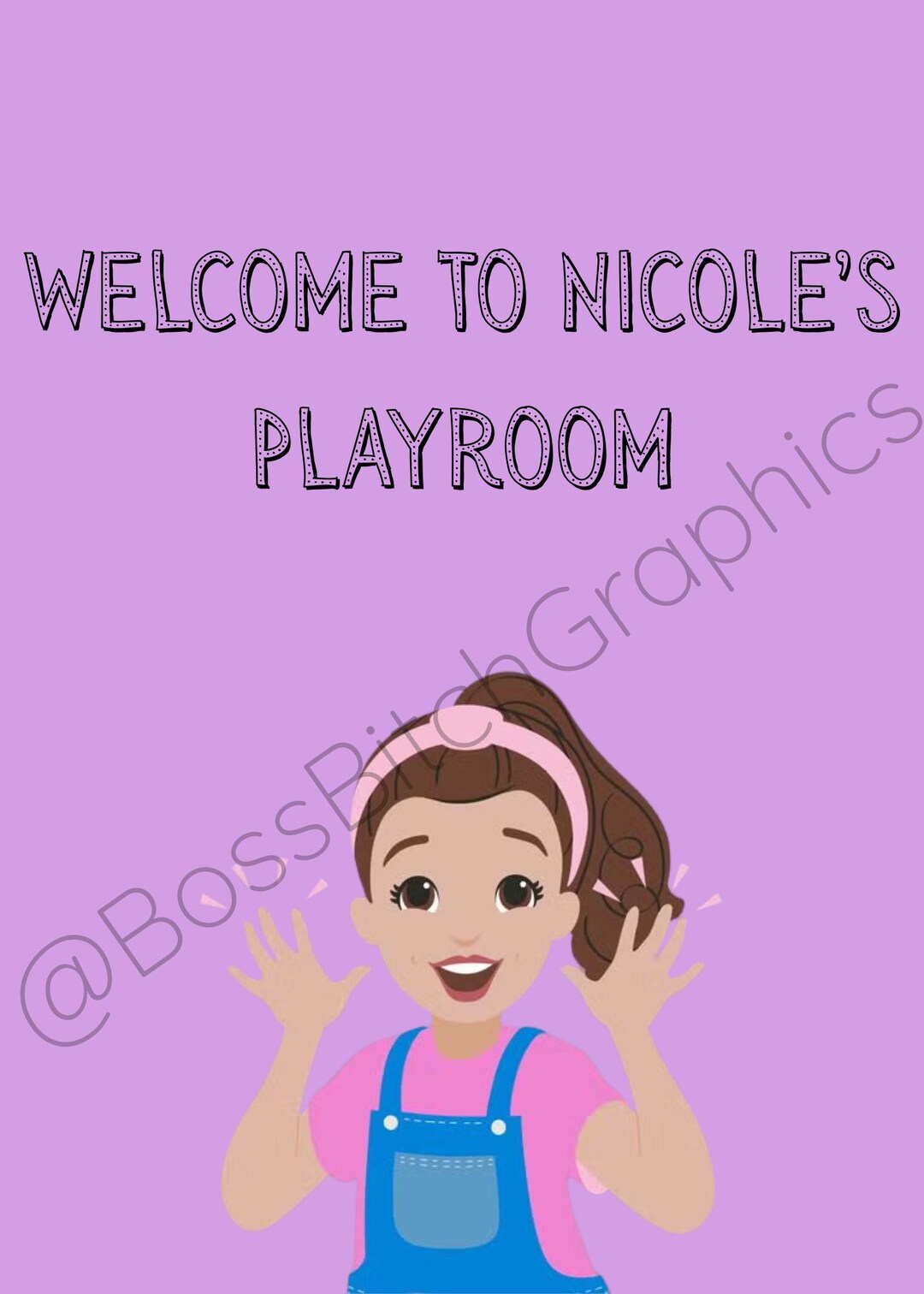 Ms. Rachel Graphics Kids Playroom - Etsy