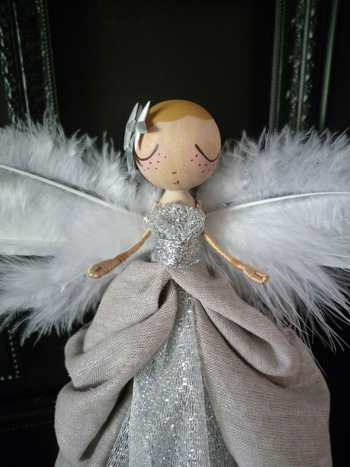 Angel Tree Topper Christmas Angel - Etsy