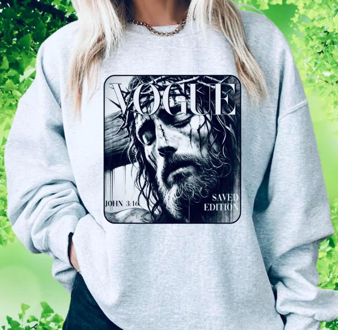 Vogue - Saved Edition Jesus Magazine Cover - Etsy