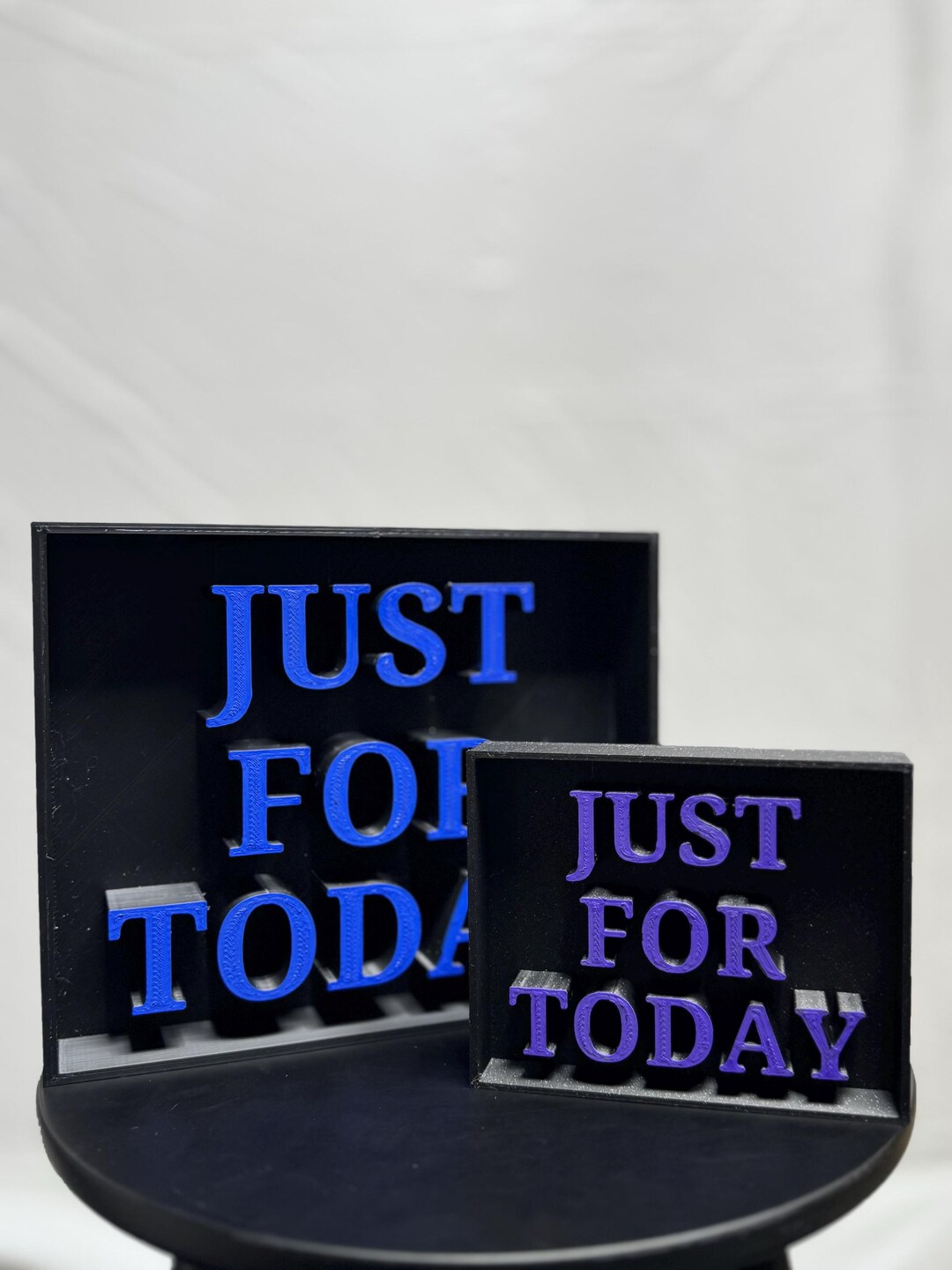 Just for Today Hand Painted Sign – Custom Hand-painted Desk Decor ...