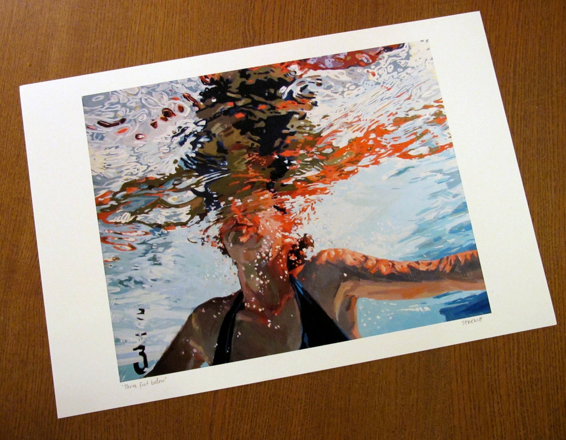 Three Feet Below: 11x14 Archival Print Signed - Etsy