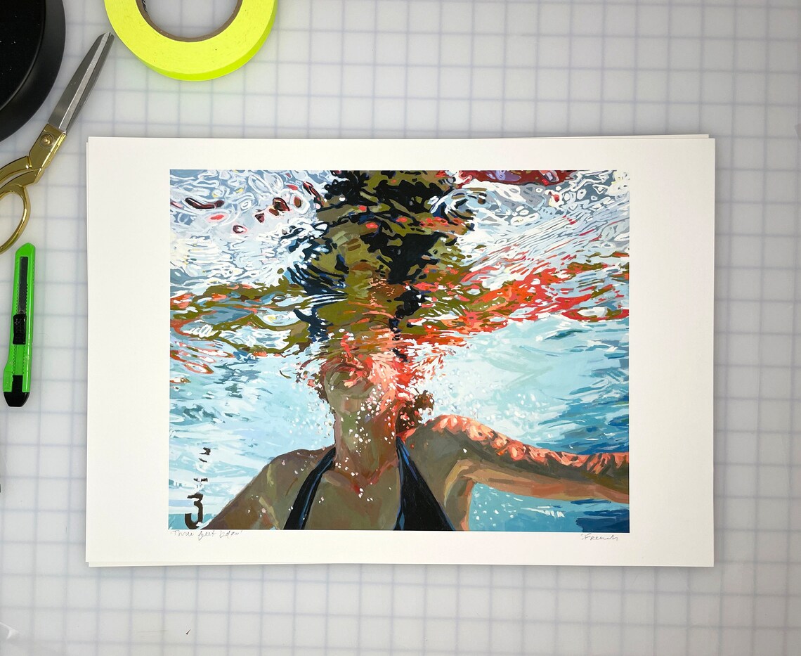 Three Feet Below: 11x14" Archival Print - Signed - Etsy