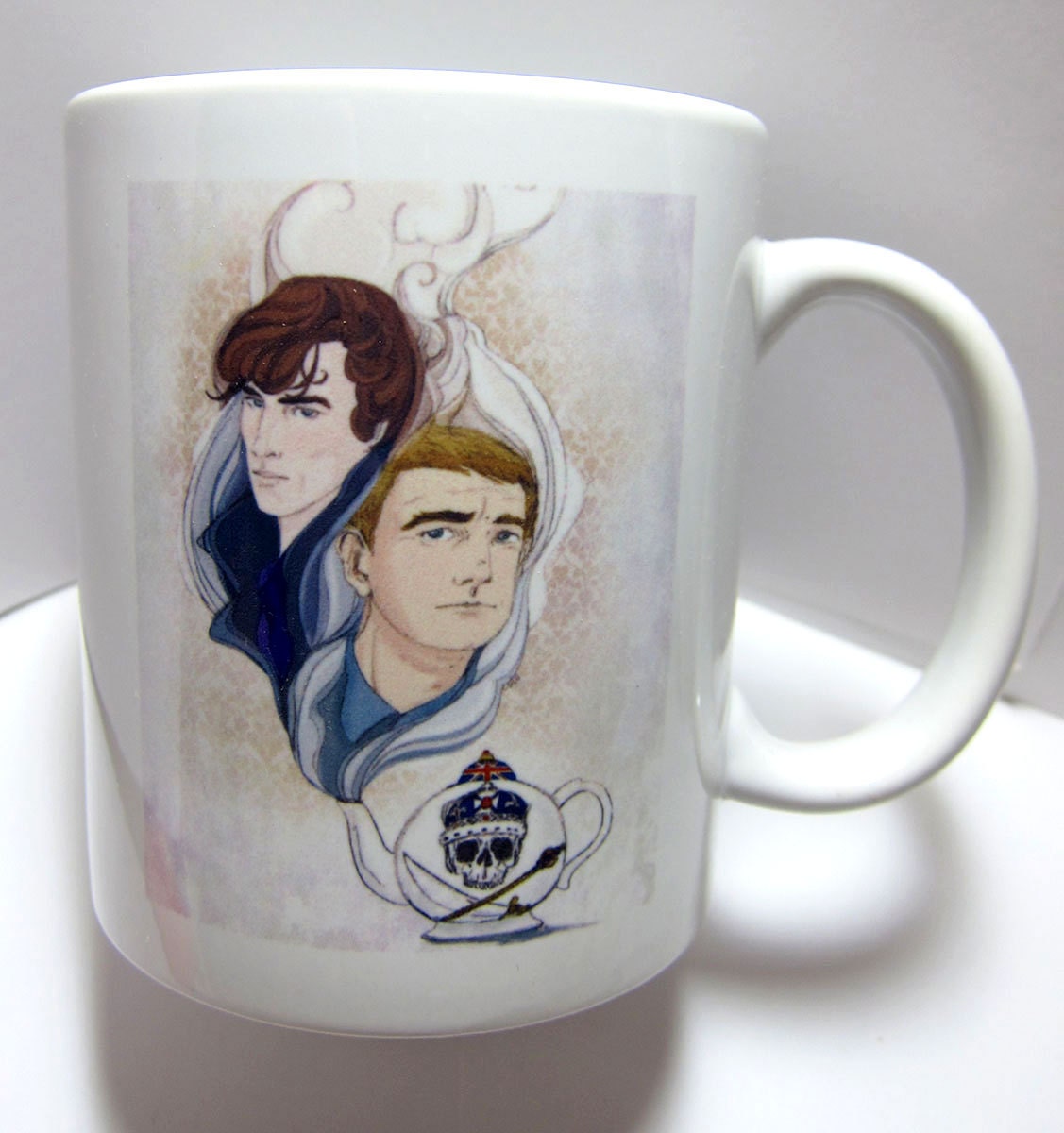 BBC Sherlock and Watson 11oz Mug - Etsy