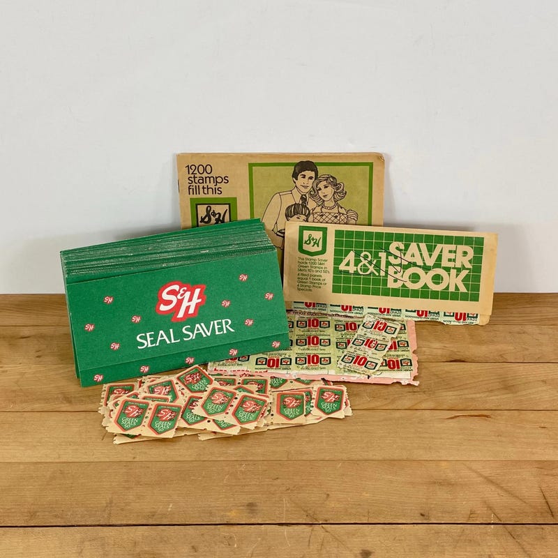 S and H Green Stamps - Etsy