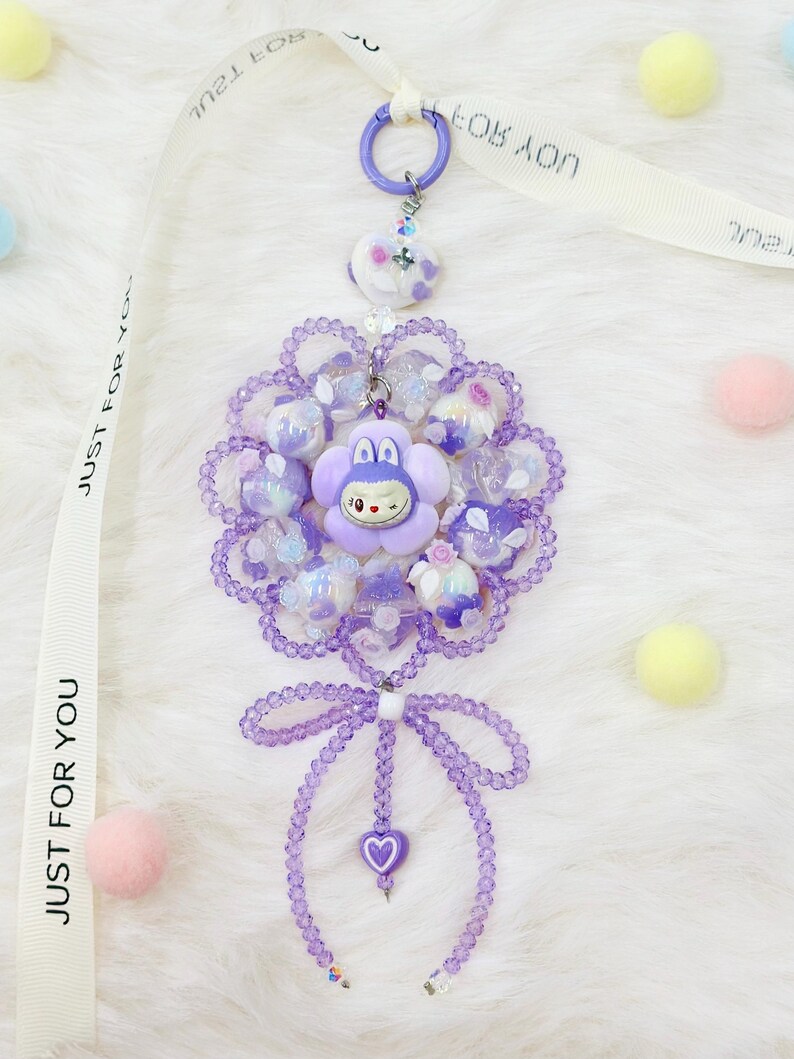 Handmade Labubu/skullpanda/dimoo/chaka Car Charms/suncatcher/bag Charms ...