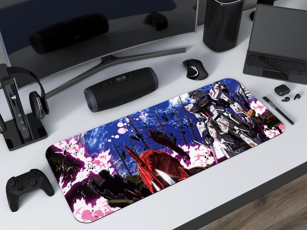 Iconic Gundam Hero Desk Mat Mech Battle Mouse Pad for Classic Anime ...