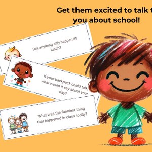 Fun School Conversation Starters for Kids: Printable Prompts (PDF) - Etsy