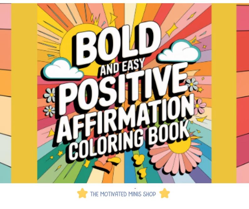 Printable Coloring Affirmation Cards for Kids | Positive Mindset ...