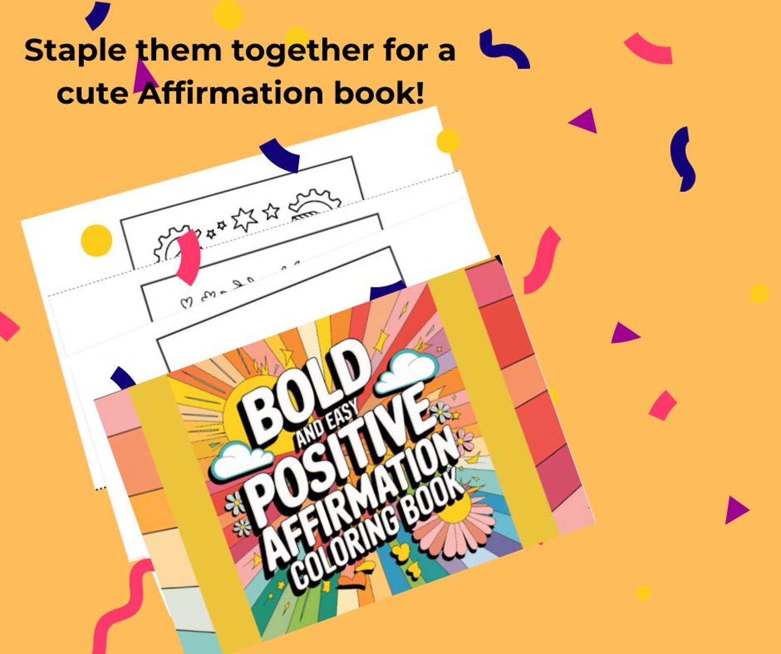 Printable Coloring Affirmation Cards for Kids | Positive Mindset ...