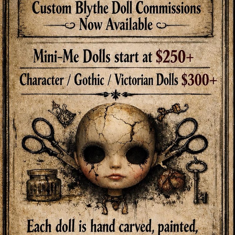Ooak Horror Blythe Doll - Etsy