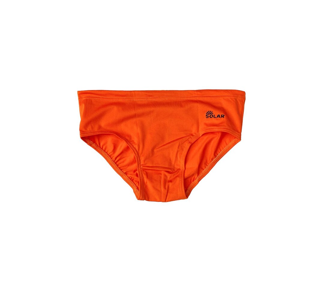 Vintage 1970s Orange Mens Solar Swim Brief (SMALL) - Etsy