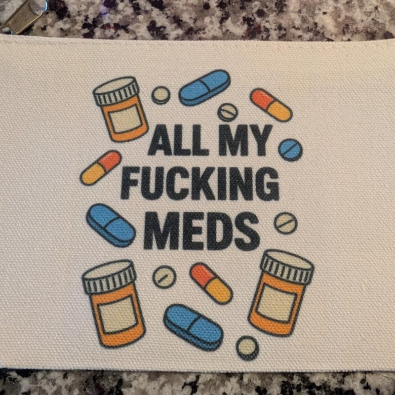 Canvas Medication Bag - Etsy