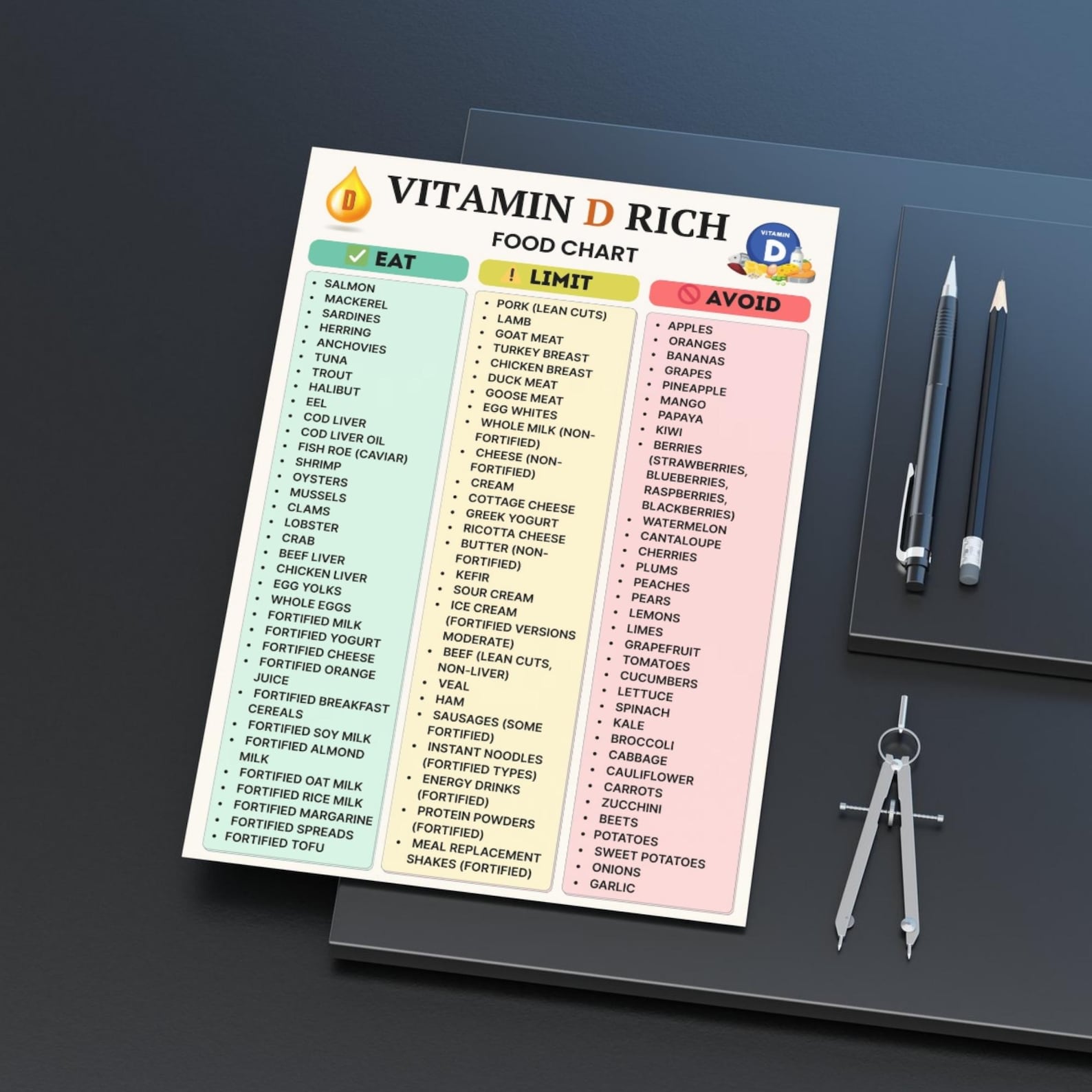 Vitamin D Rich Foods List | High Vitamin D Food Sources | Vitamin D ...