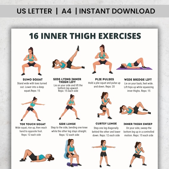Inner Thigh Exercises For Seniors At Home