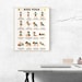 Kids Yoga Poster, Printable Yoga Poses for Children, 16 Easy Exercises ...