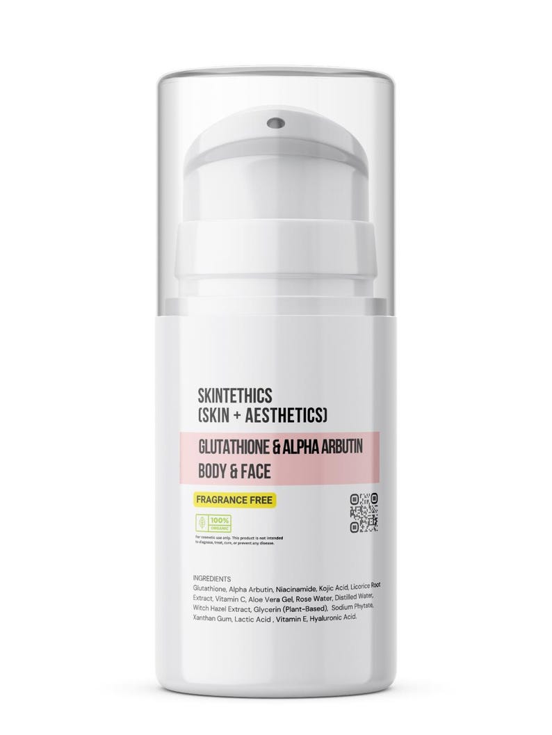 Glutathione & Alpha Arbutin Body and Face Cream - Etsy