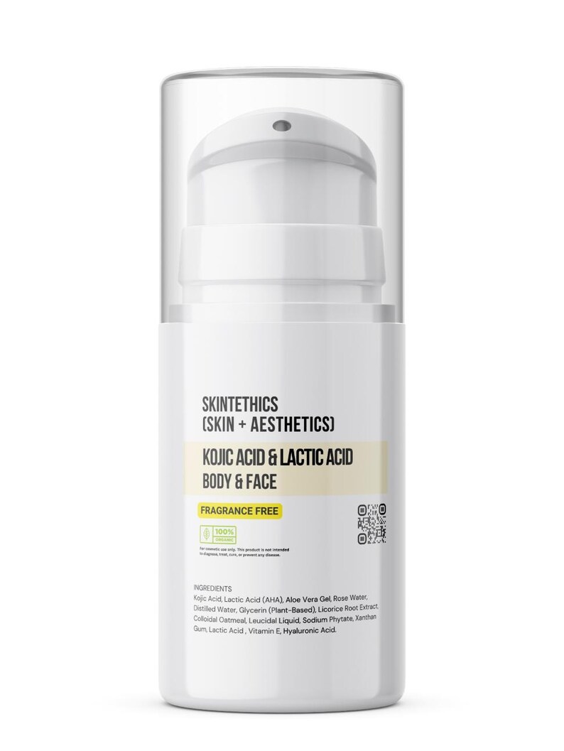Kojic Acid & Lactic Acid Face Cream - Etsy