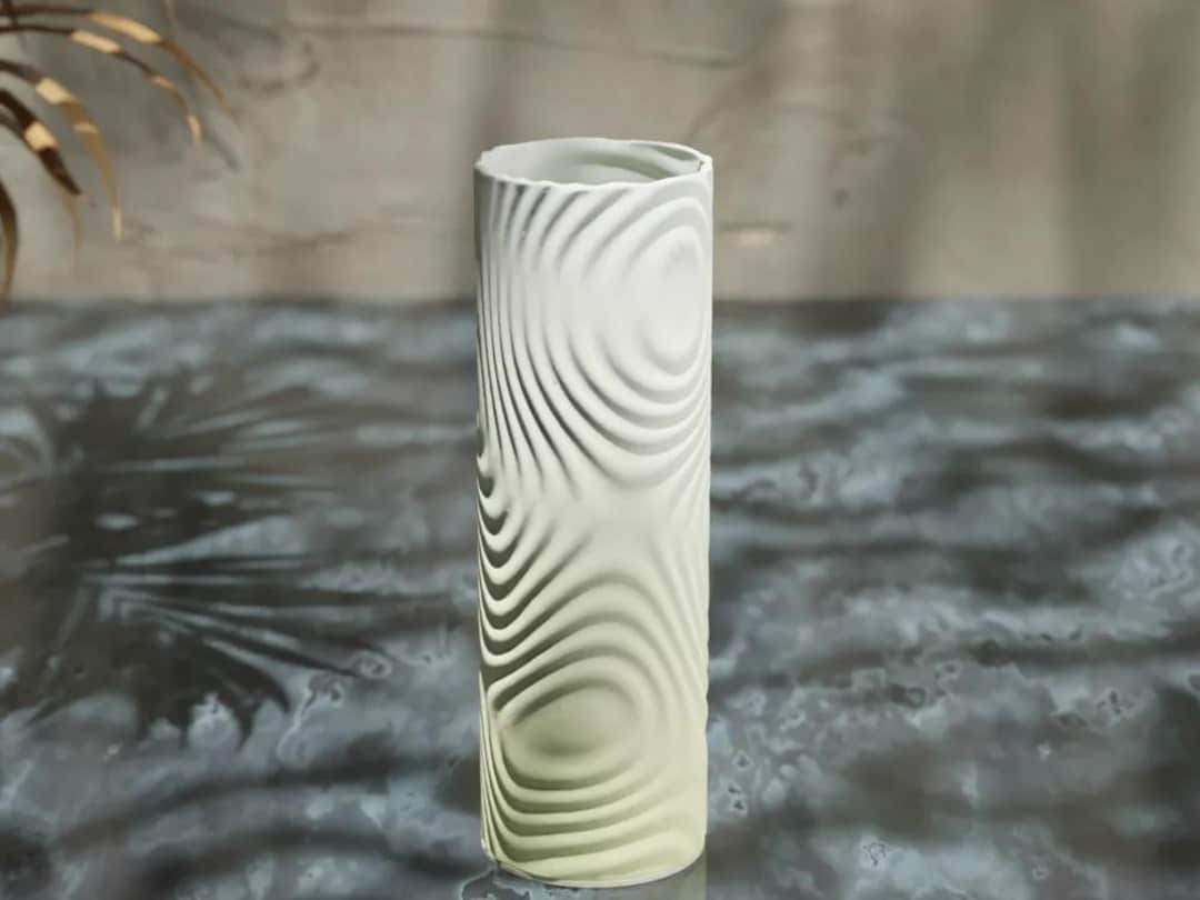 3D Printed Waveform Incense Holder: Minimalist Home Decor - Etsy