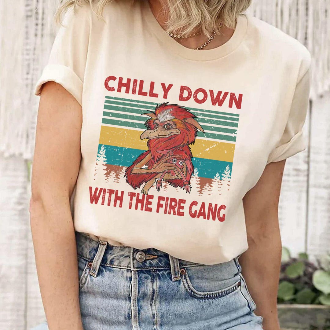 Vintage Chilly Down With the Fire Gang Labyrinth T-shirt, Labyrinth ...