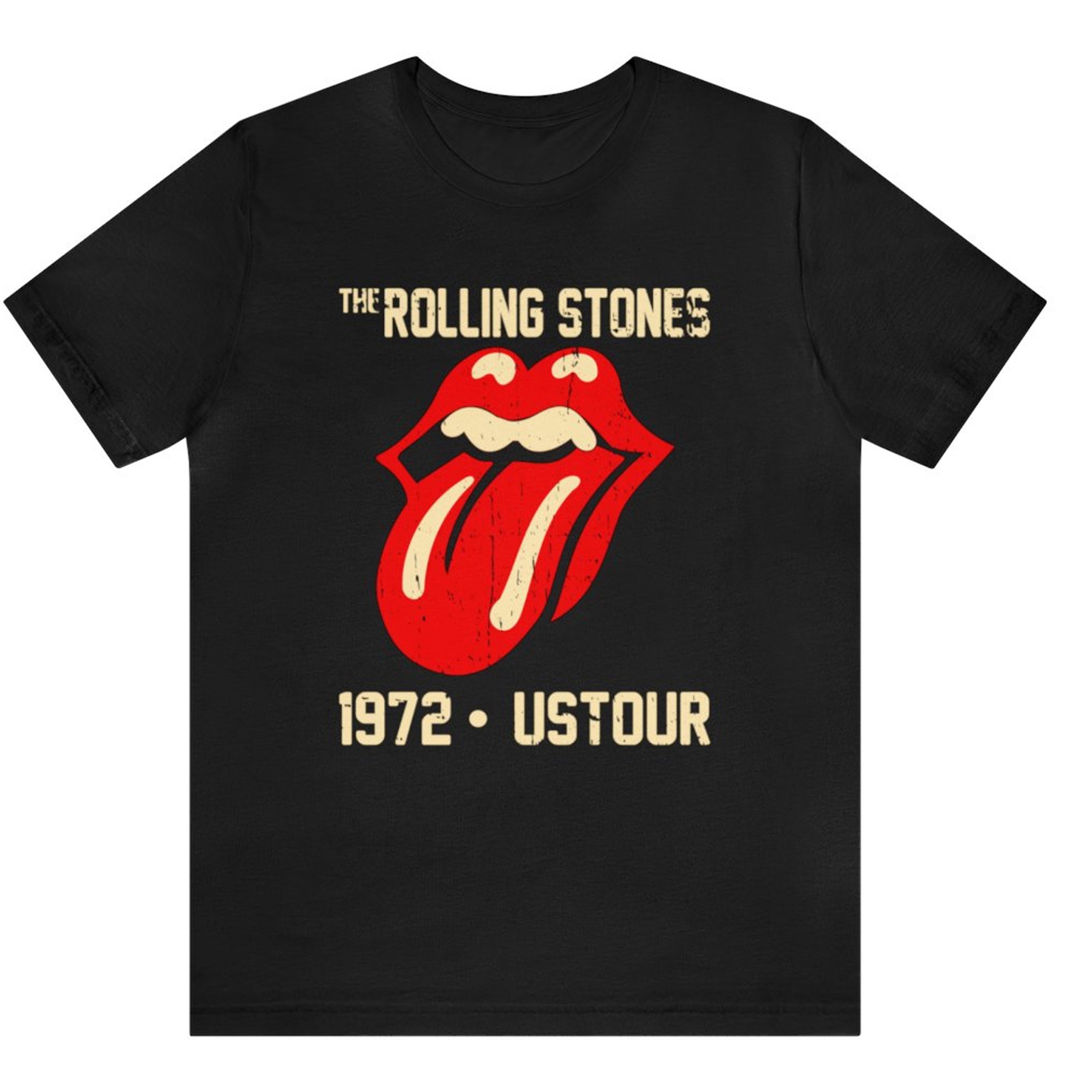 Vintage Rolling Stones Shirt, the Rolling Stones 1972 Us Tour Band T ...