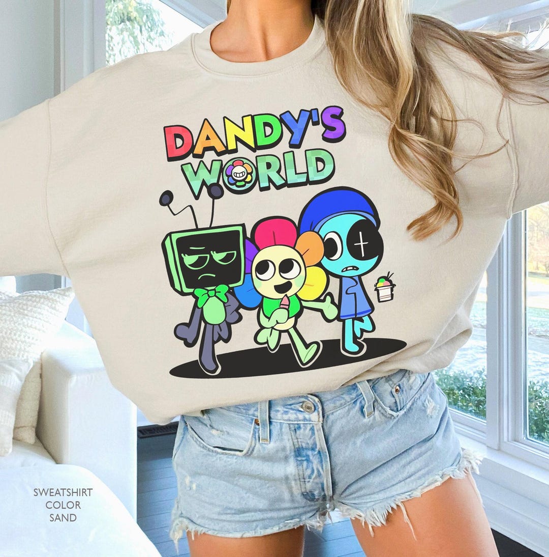 Dandy's World Comfort Colors Shirt, Video Game Shirt, Gamer Shirt ...