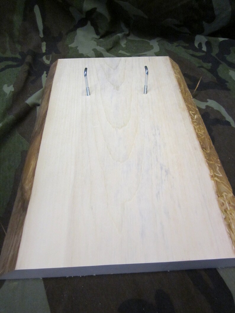Rustic Natural Edged Wooden European Mounting Board/plaque - Etsy
