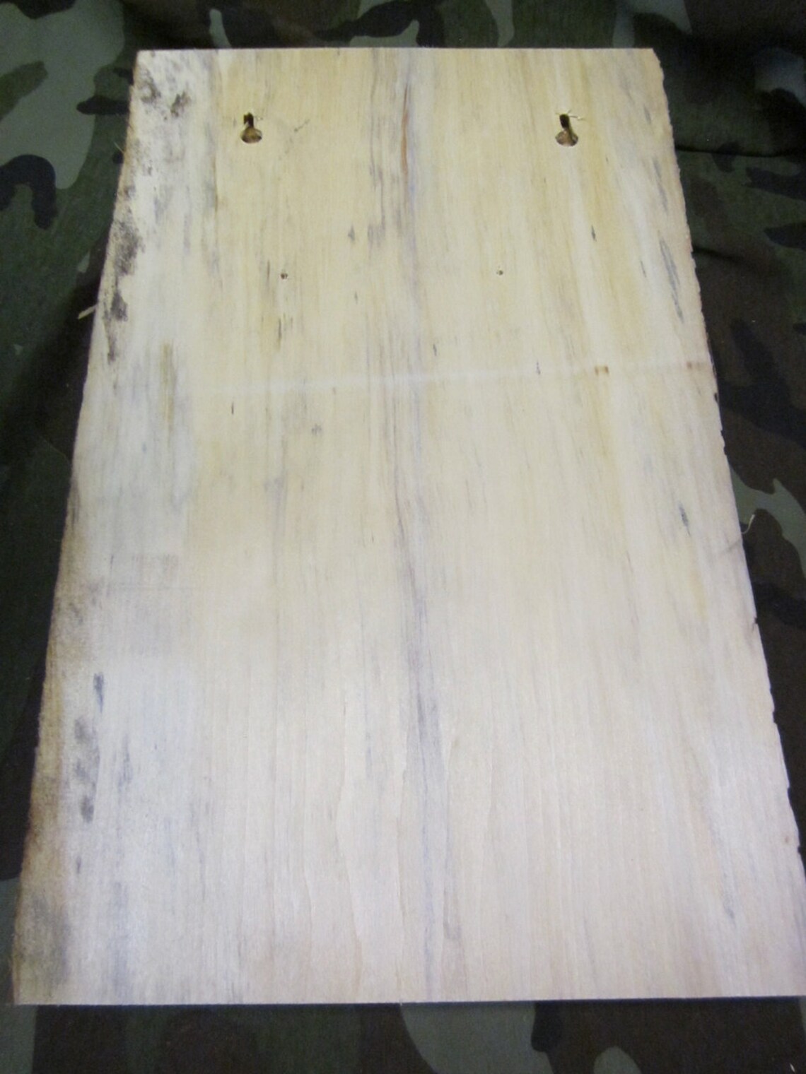 Rustic Natural Edged Wooden European Mounting Board/plaque | Etsy