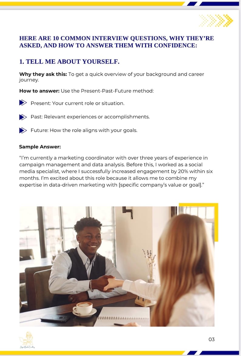 Ultimate Interview Confidence Guide Digital Download Job Interview