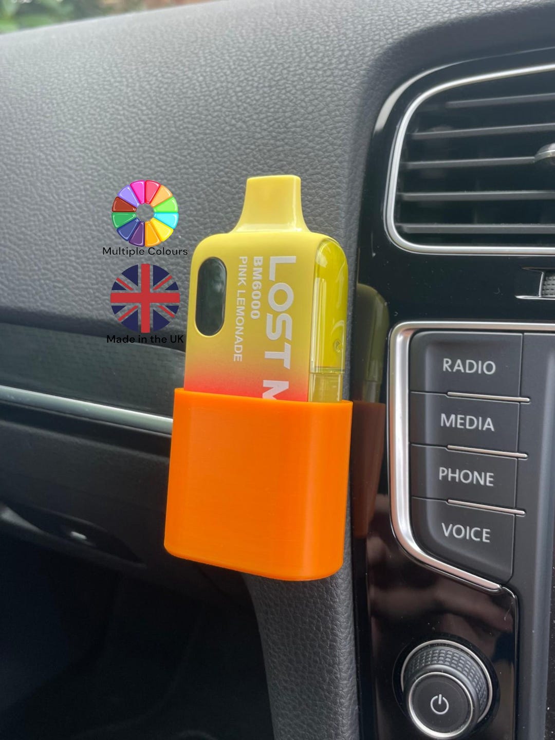 Elf Bar 6000 Car Holder – Includes 3M Tape | 19 Colour Options - Etsy