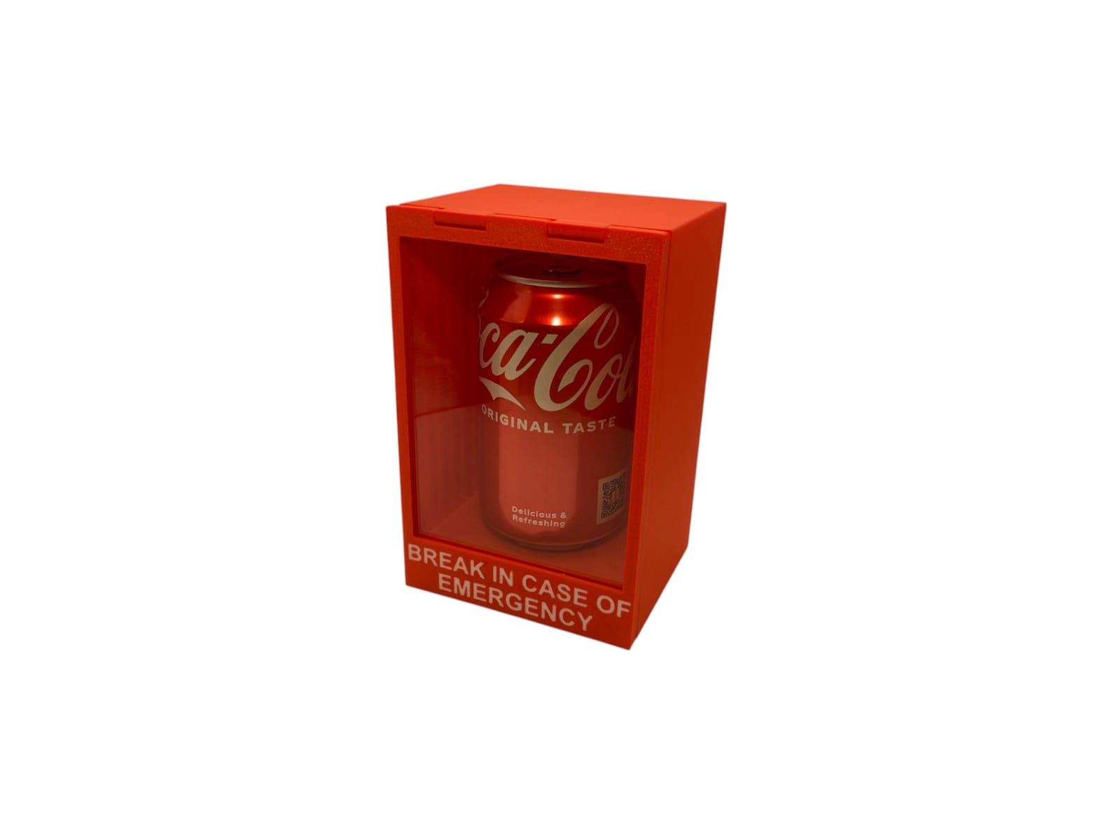 Break Glass in Case of Emergency Wall Display- 330ml Can - Funny 3D ...