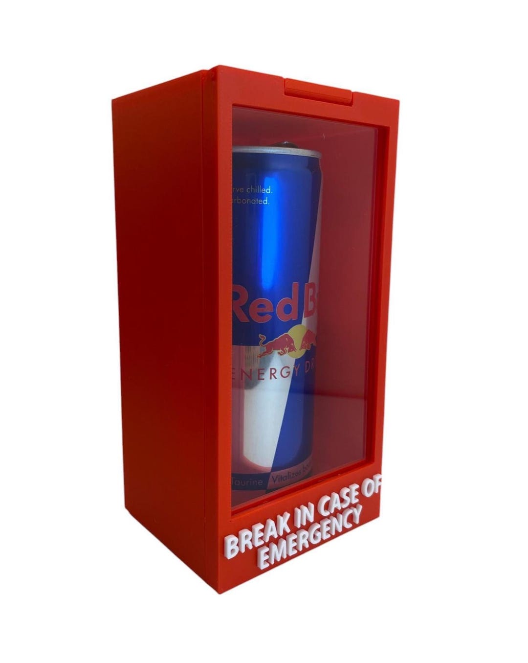 Break Glass in Case of Emergency Wall Display- Slim Can - Funny 3D ...