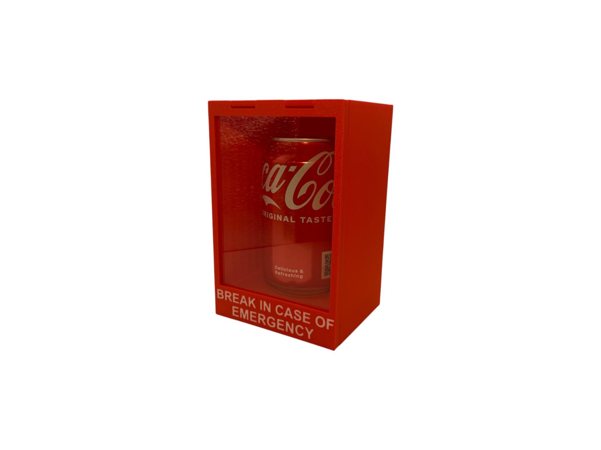 Break Glass in Case of Emergency Wall Display- 330ml Can - Funny 3D ...