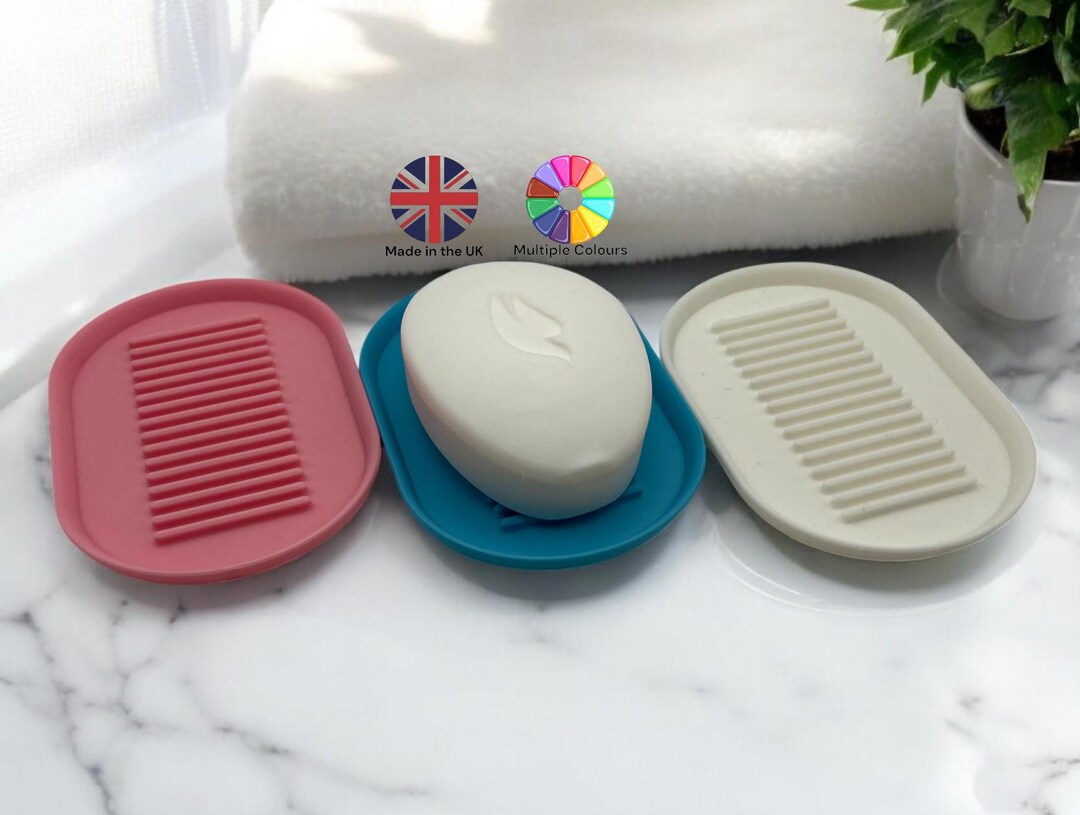 Minimalistic Designer Soap Dish | 3D Printed Eco-friendly Soap Dish ...