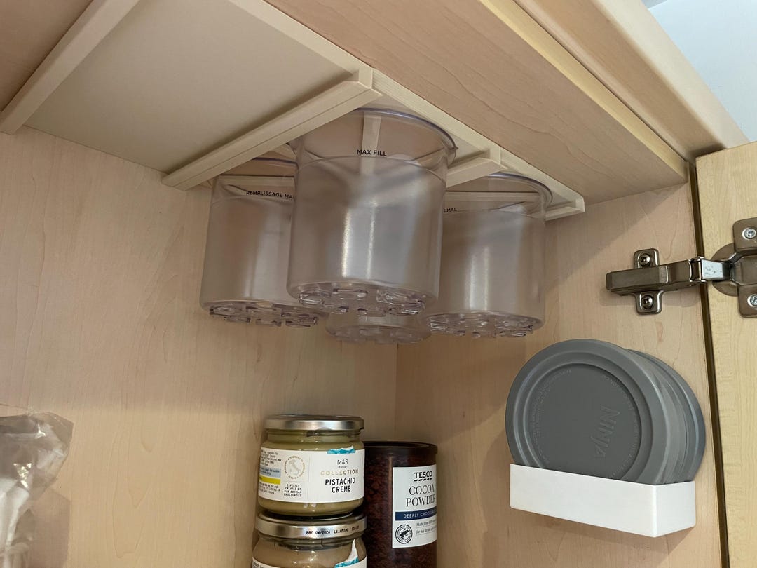Ninja Creami Container Organizer: Space-saving 3D Printed Storage (19 ...