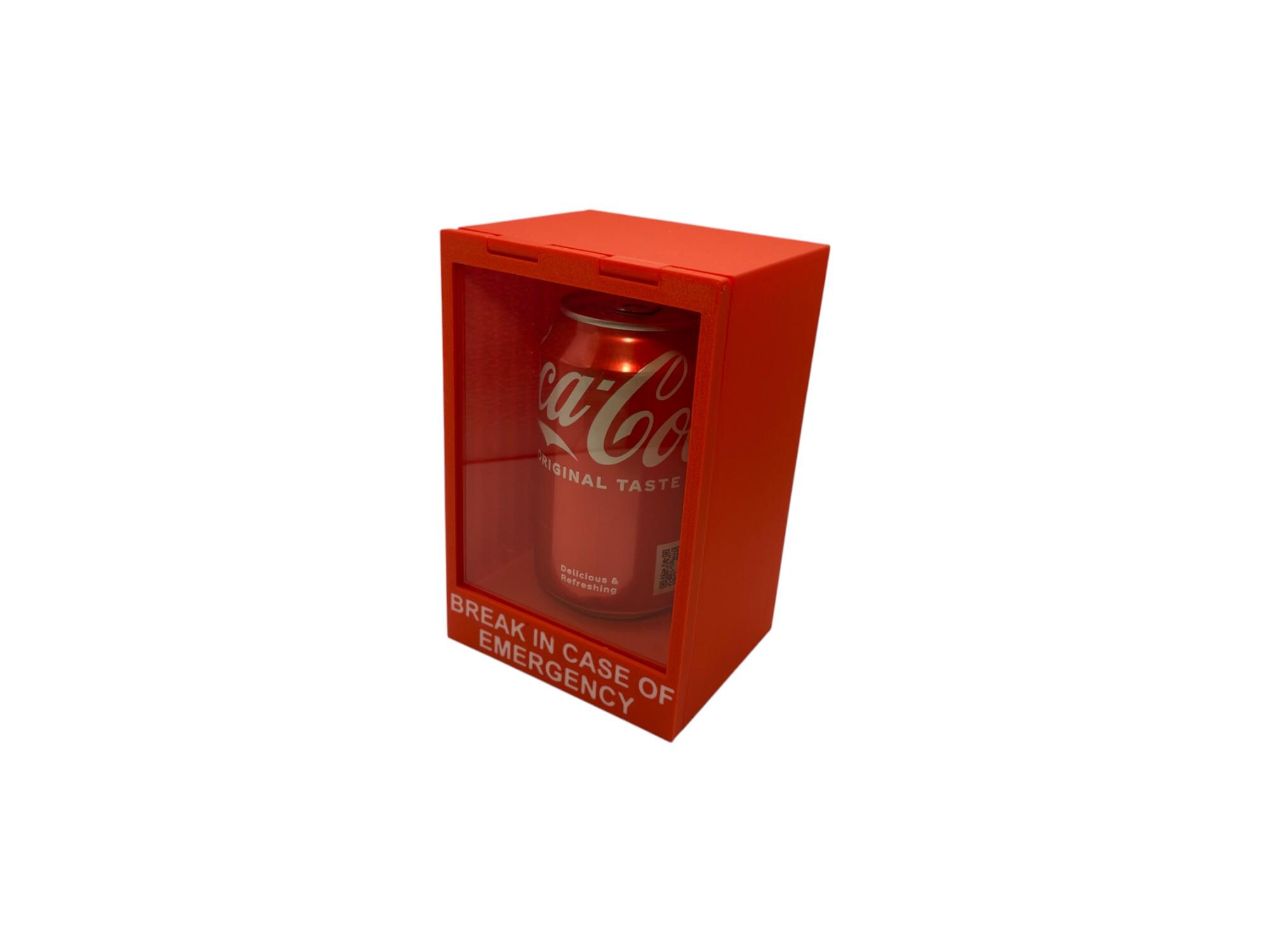 Break Glass in Case of Emergency Wall Display- 330ml Can - Funny 3D ...