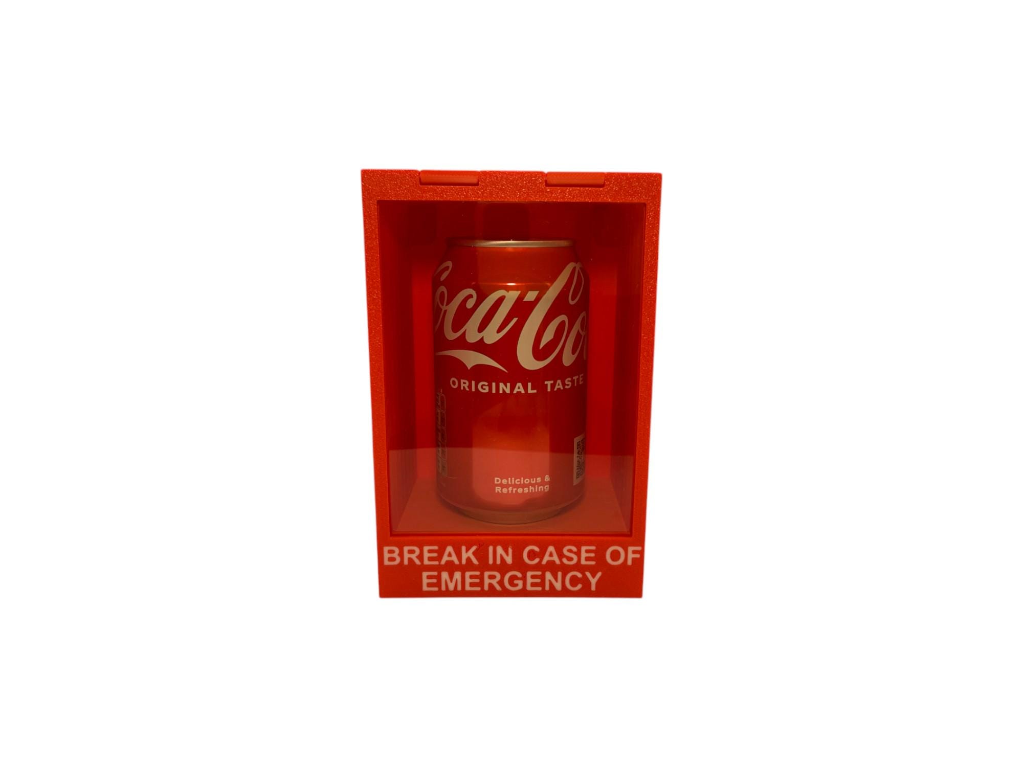 Break Glass in Case of Emergency Wall Display- 330ml Can - Funny 3D ...