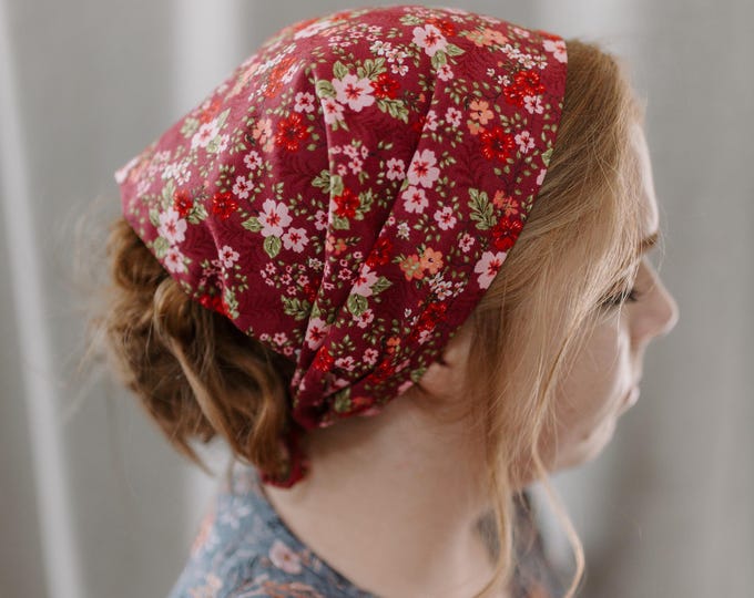 100% Cotton Head Covering | 2 Prints | 9