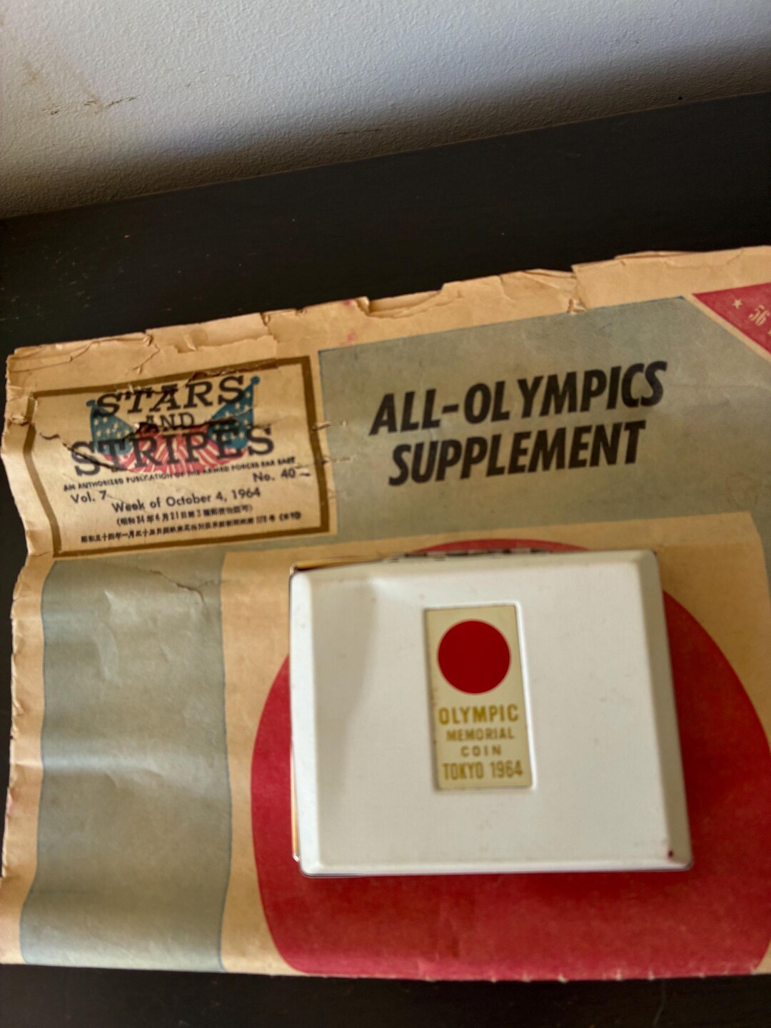 1964 Tokyo Olympics Coin Set in Box - Etsy