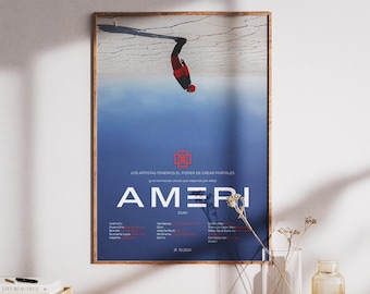 Duki Poster / AMERI / Duki Playlist / AMERI Album / Album Cover Poster / Album Cover / Digital ...
