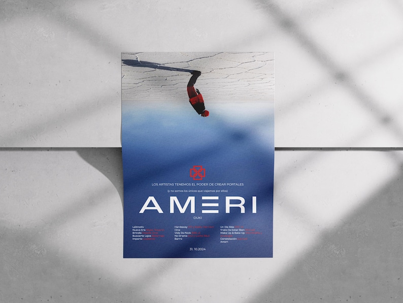 Duki / Ameri Poster / Album Cover Poster / Digital Download - Etsy