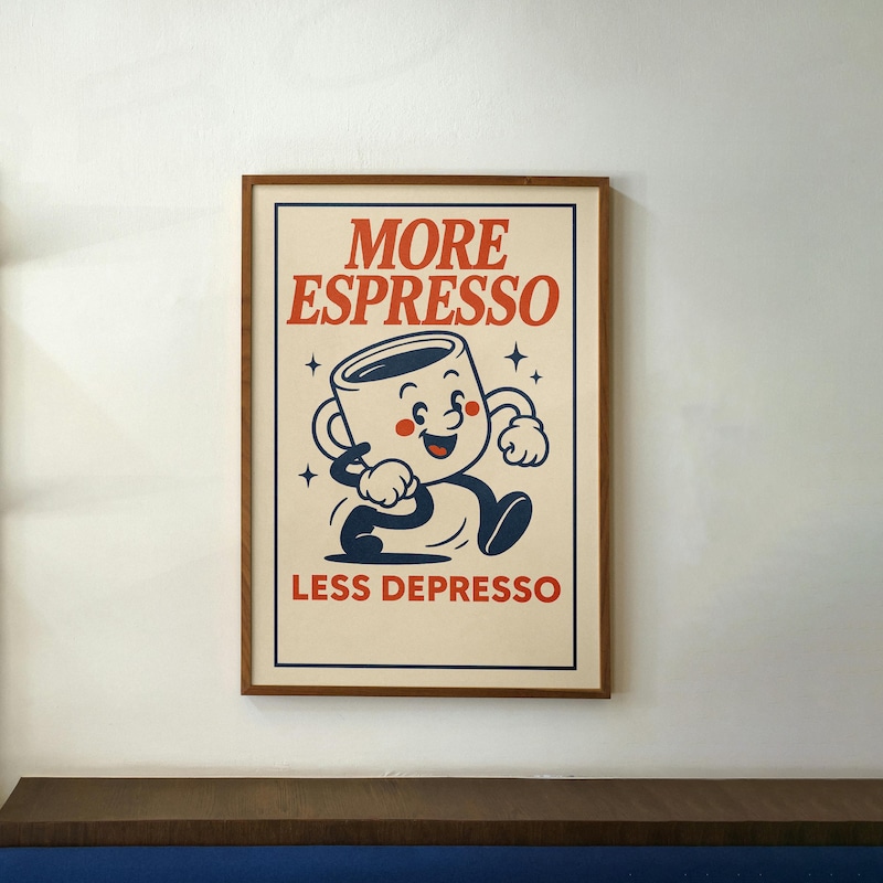Funny Posters for Coffee - Etsy