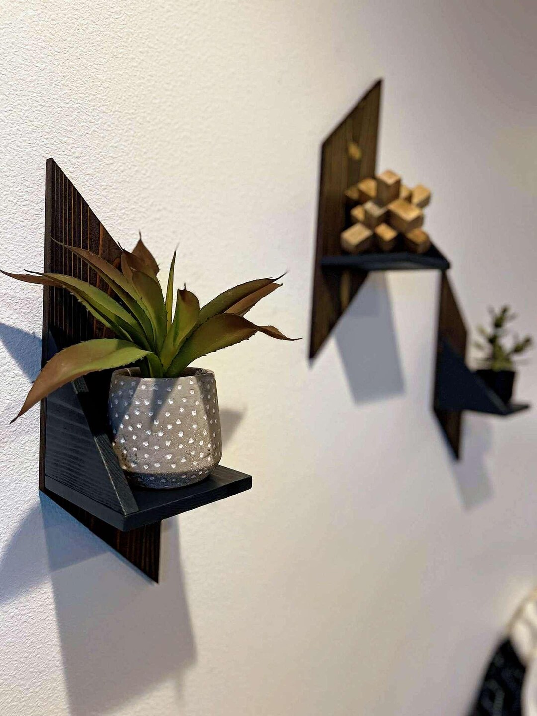Wood Cedar Shelf Plant Decor Furniture - Etsy