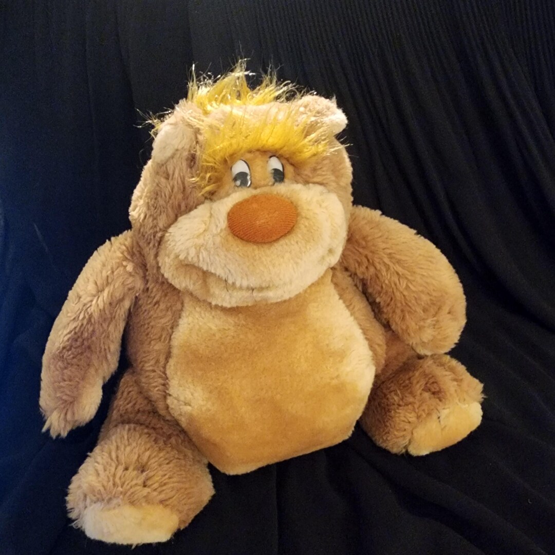 VINTAGE 1983 Applause Egbert Bear Jr. Plush Toy Teddy Bear Stuffed ...